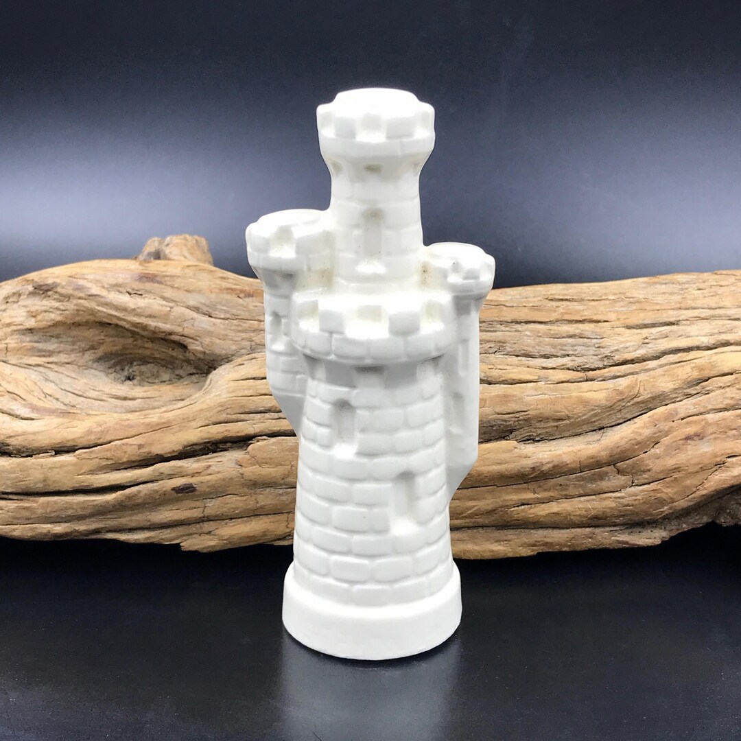 VTG Alberta's Molds 1973 Ceramic Rook Castle Chess Piece, SINGLE Chess ...
