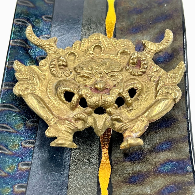 VTG Himalayan Nepali Cheppu/garuda Brass Belt Buckle Tibetan - Etsy