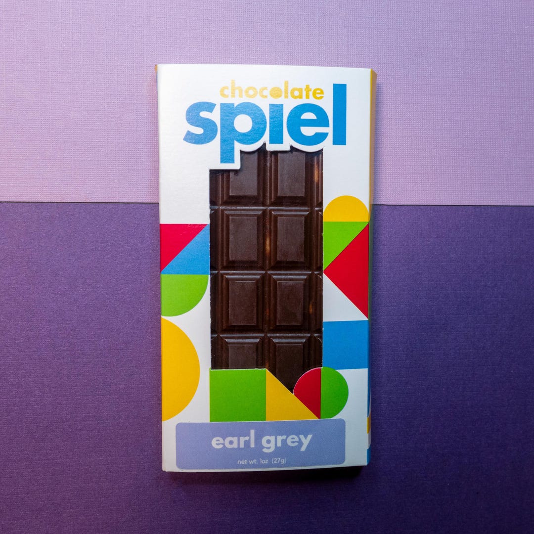 Earl Grey Almond Chocolate Bar: Semi-sweet Vegan Handmade Bean-to-bar ...