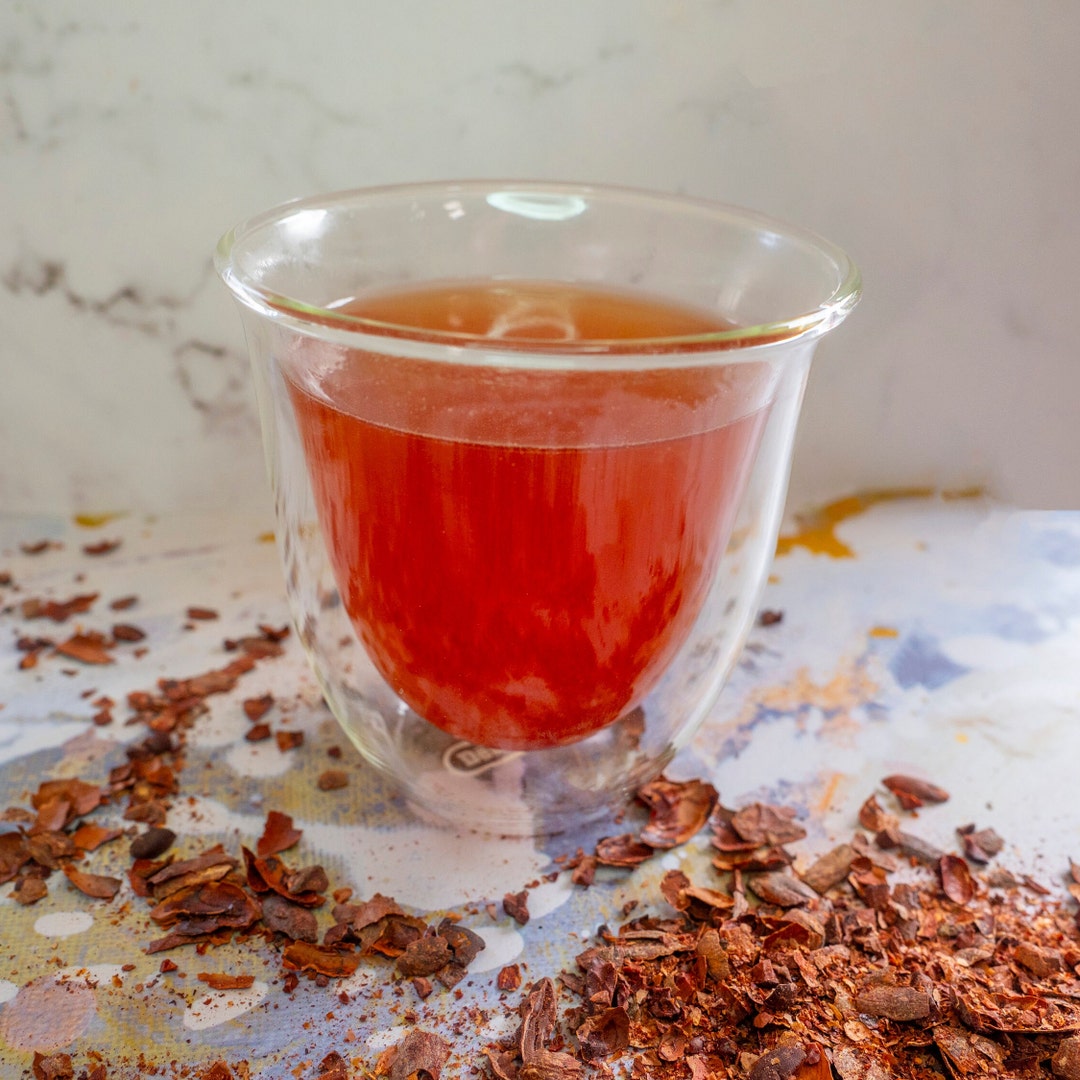 Cocoa Husk Herbal Tea: Unsweetened, Caffeine-free Loose Leaf (4oz) - Etsy