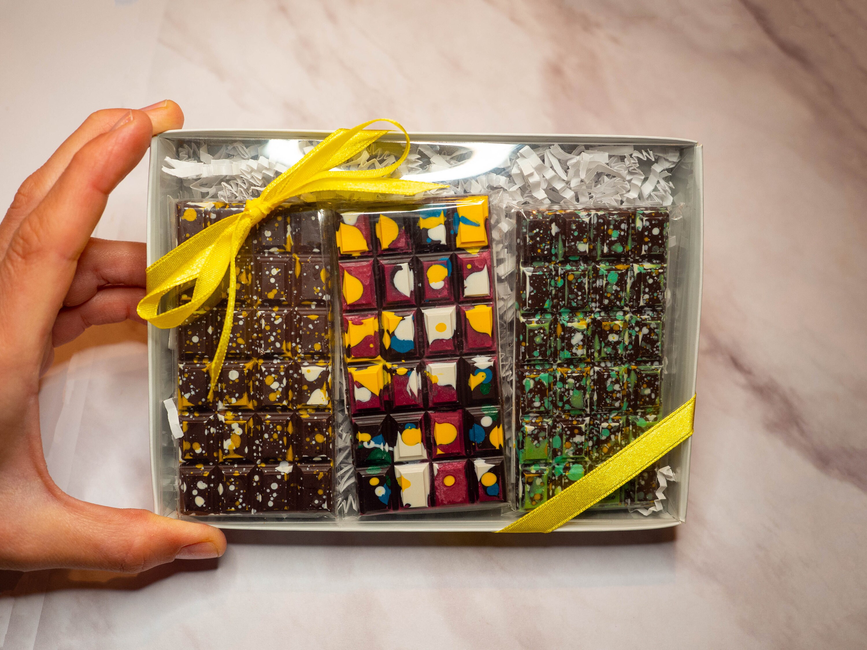 Chocolate Bar Gift Box Dark Chocolate Box Single Origin - Etsy