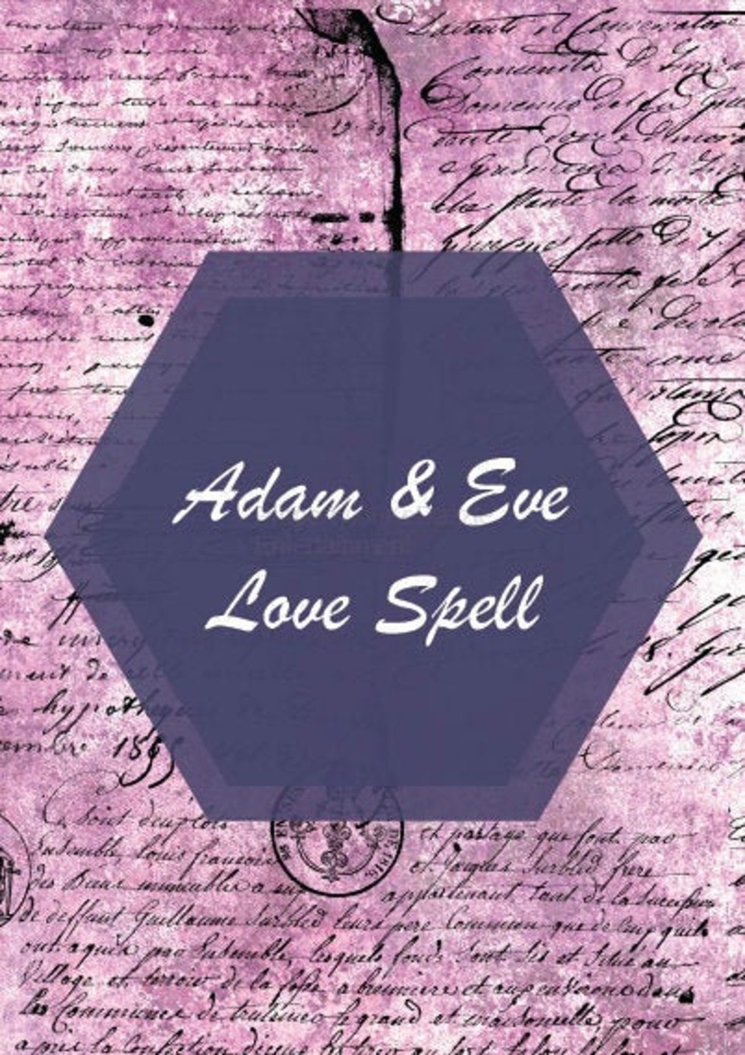 Adam and Eve Love Spell - Etsy UK
