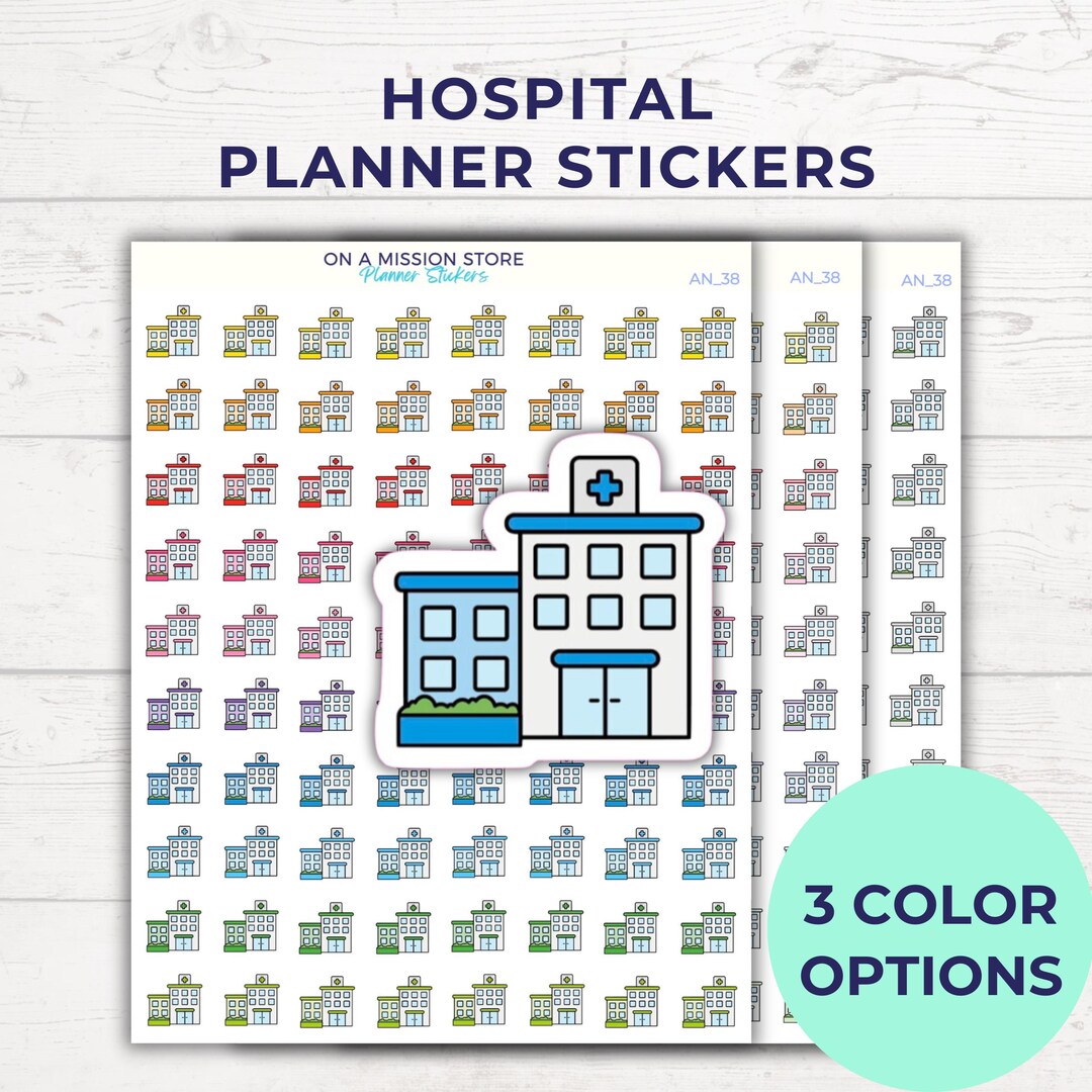 Hospital Stickers, Doctor Stickers, Nurse Stickers, Healthcare, Medical ...