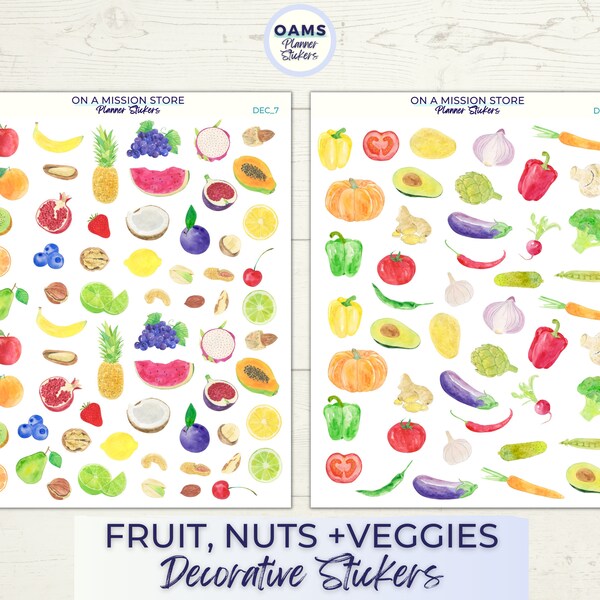 Fruit and Vegetable - Etsy