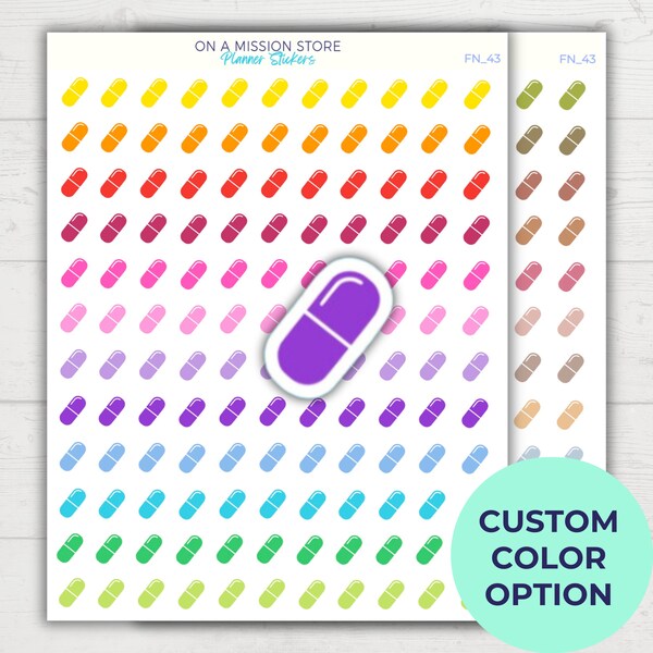 Pill Planner - Etsy