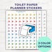 Laptop Planner Stickers, Work, School, Study, Academic, Student ...