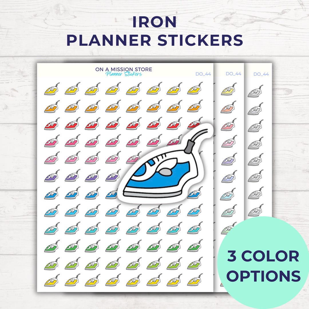 Ironing Stickers, Cleaning Stickers, Laundry Stickers, Household ...