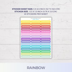 Daily Water Tracker Sticker, Habit Tracker Sticker, Hydrate Sticker ...