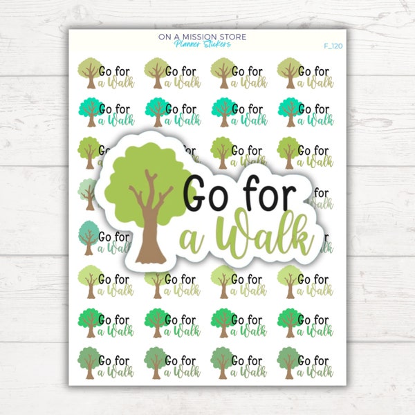 Walk Stickers - Etsy