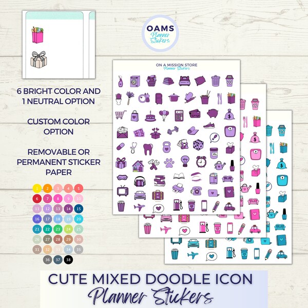 Planner Stickers Functional - Etsy