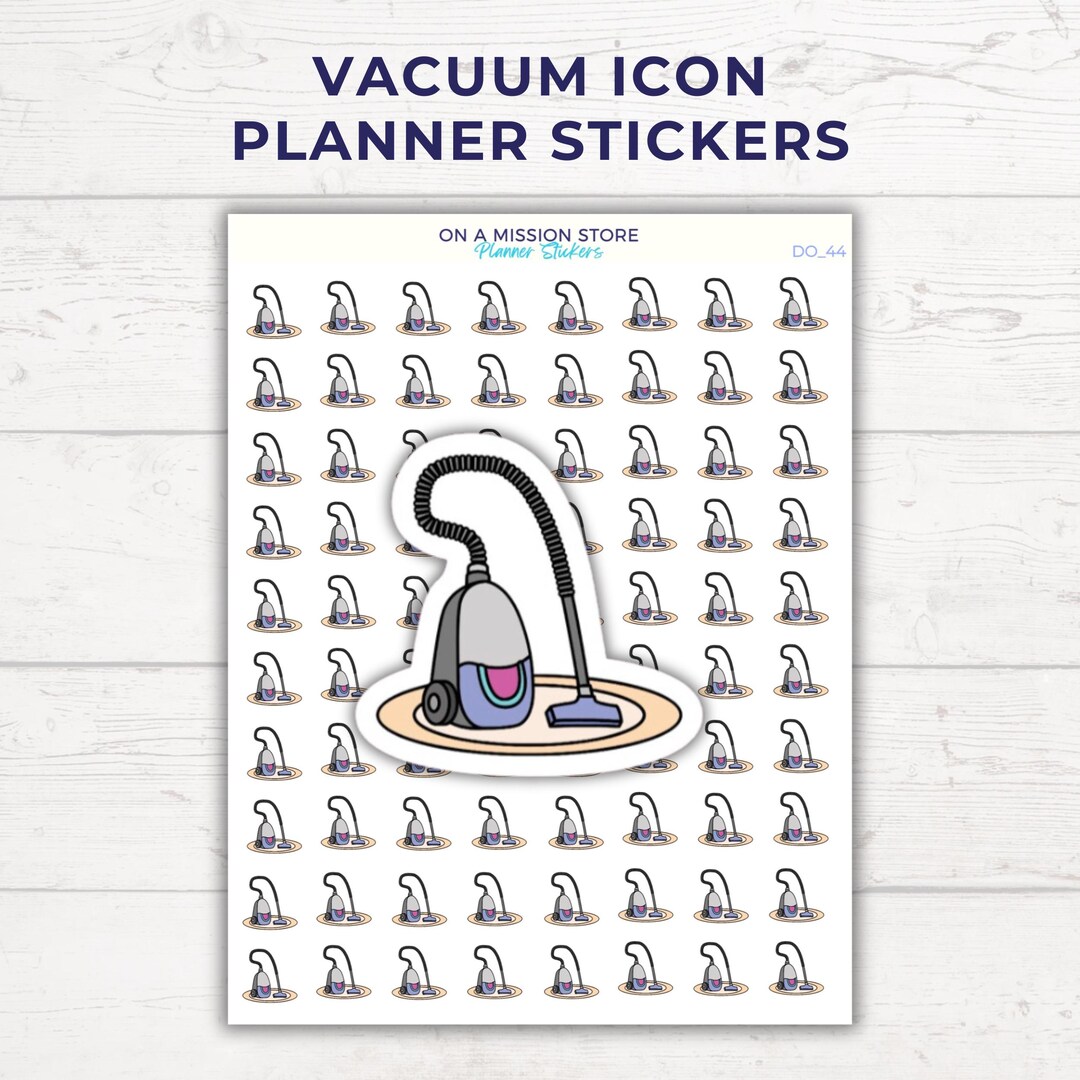 Vacuum Stickers, Cleaning Stickers, Household Stickers, Chore Stickers ...