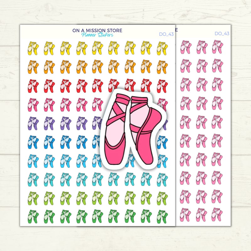 Ballet Sticker - Etsy