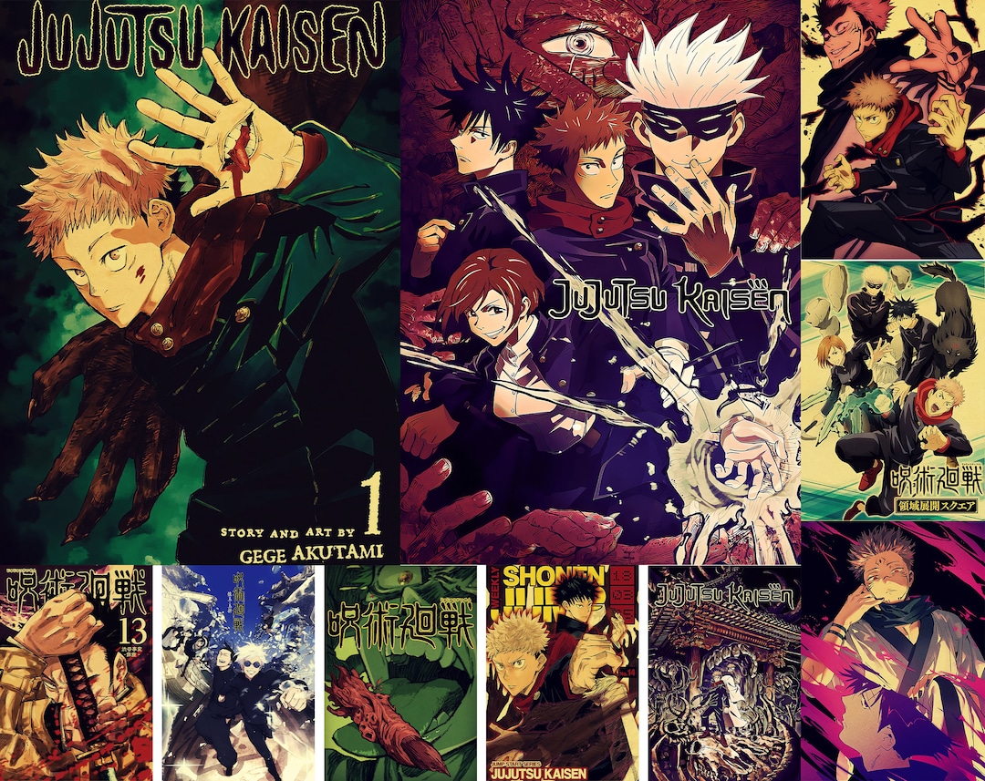 Vintage Anime Posters: Artistic Wall Decor for Your Study, Home, and ...