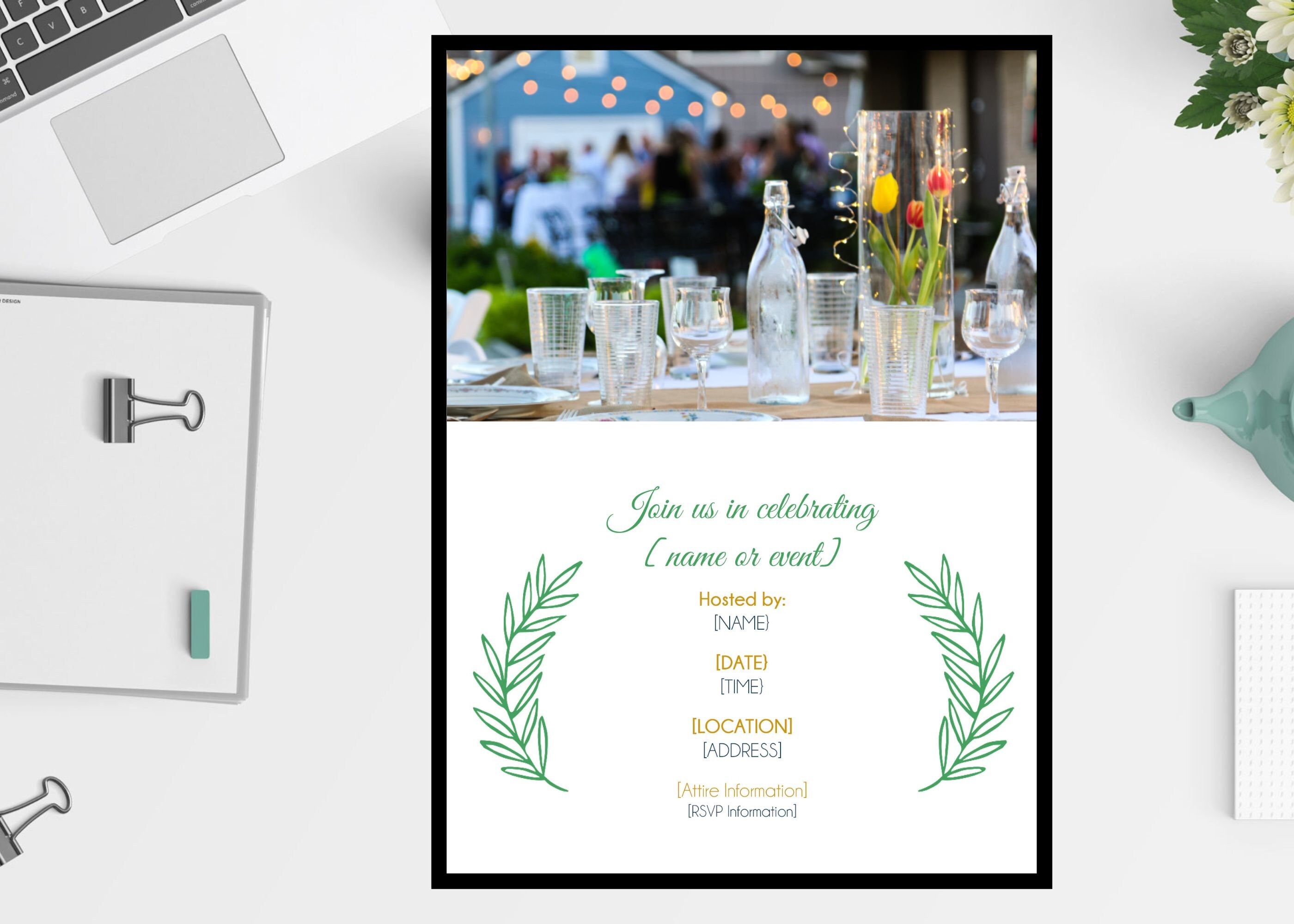 Custom Party Invitation Design - Etsy