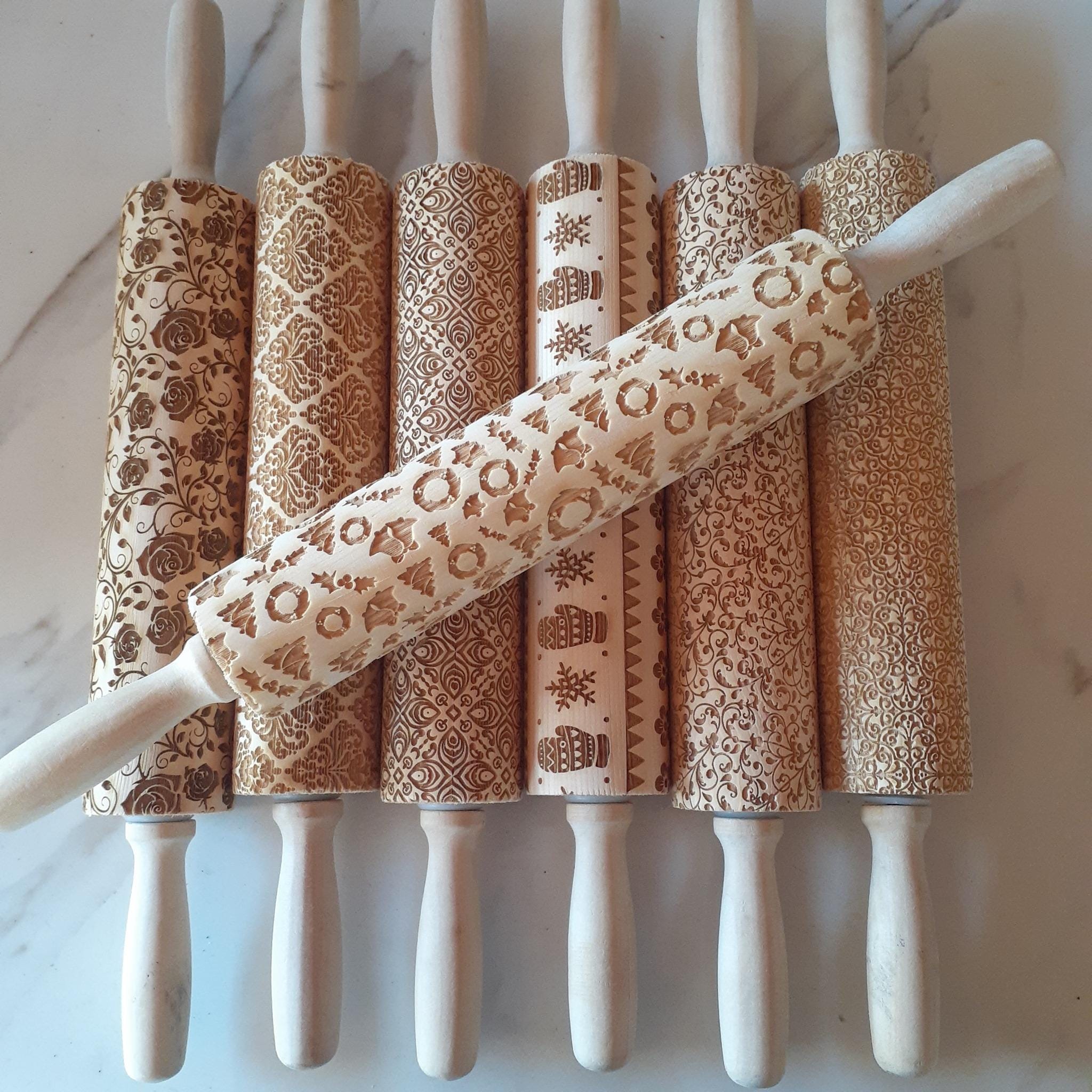 Engraved Rolling Pin Patterns - Dxf & SVG - Design 2020-50 - Etsy