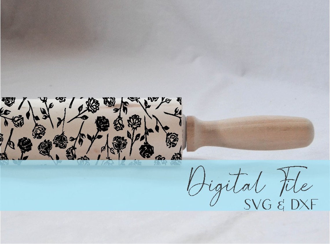 Engraved Rolling Pin Patterns - Dxf & SVG - Design 2020-37 - Etsy