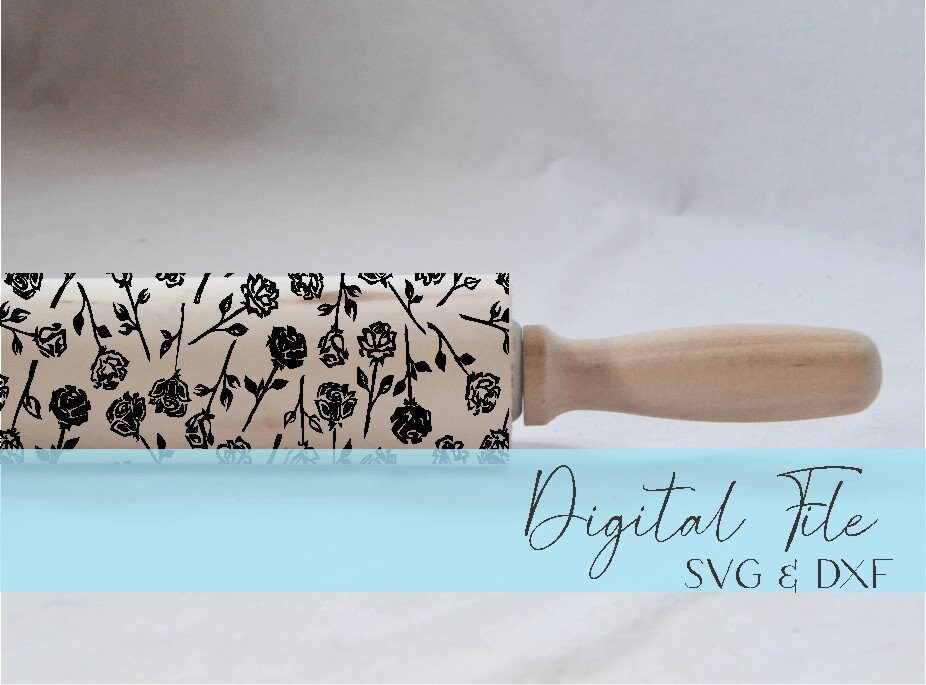Engraved Rolling Pin Patterns - Dxf & SVG - Design 2020-37 - Etsy