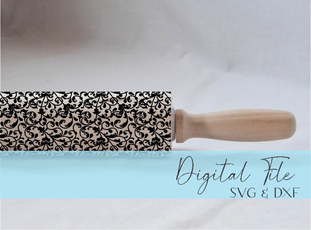 Engraved Rolling Pin Patterns - Dxf & SVG - Design 2020-5 - Etsy