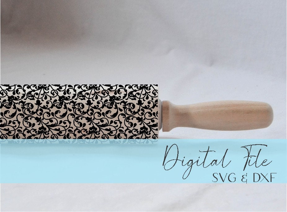 Engraved Rolling Pin Patterns - Dxf & SVG - Design 2020-5 - Etsy
