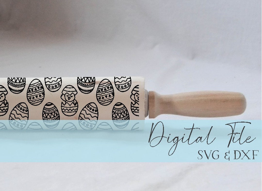 Engraved Rolling Pin Patterns - Dxf & SVG - Design 20240-01 - Etsy