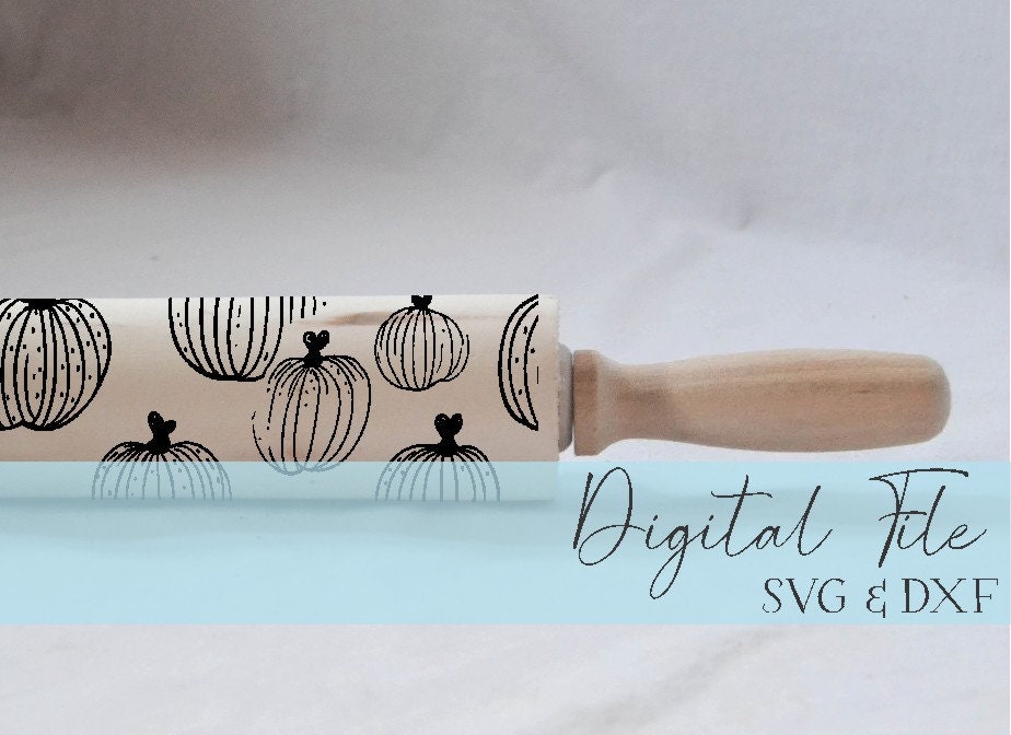 Engraved Rolling Pin Patterns Dxf & SVG Design 2024-25 - Etsy