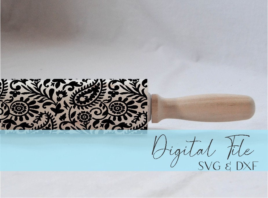 Engraved Rolling Pin Patterns - Dxf & SVG - Design 2020-47 - Etsy