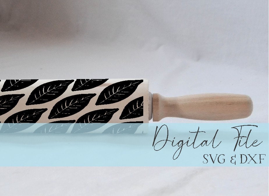 Engraved Rolling Pin Patterns Dxf & SVG Design 2024-48 - Etsy