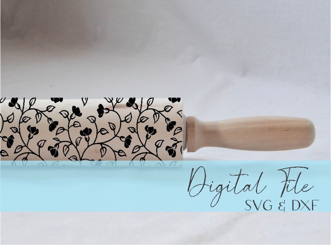 Engraved Rolling Pin Patterns - Dxf & SVG - Design 2020-28 - Etsy