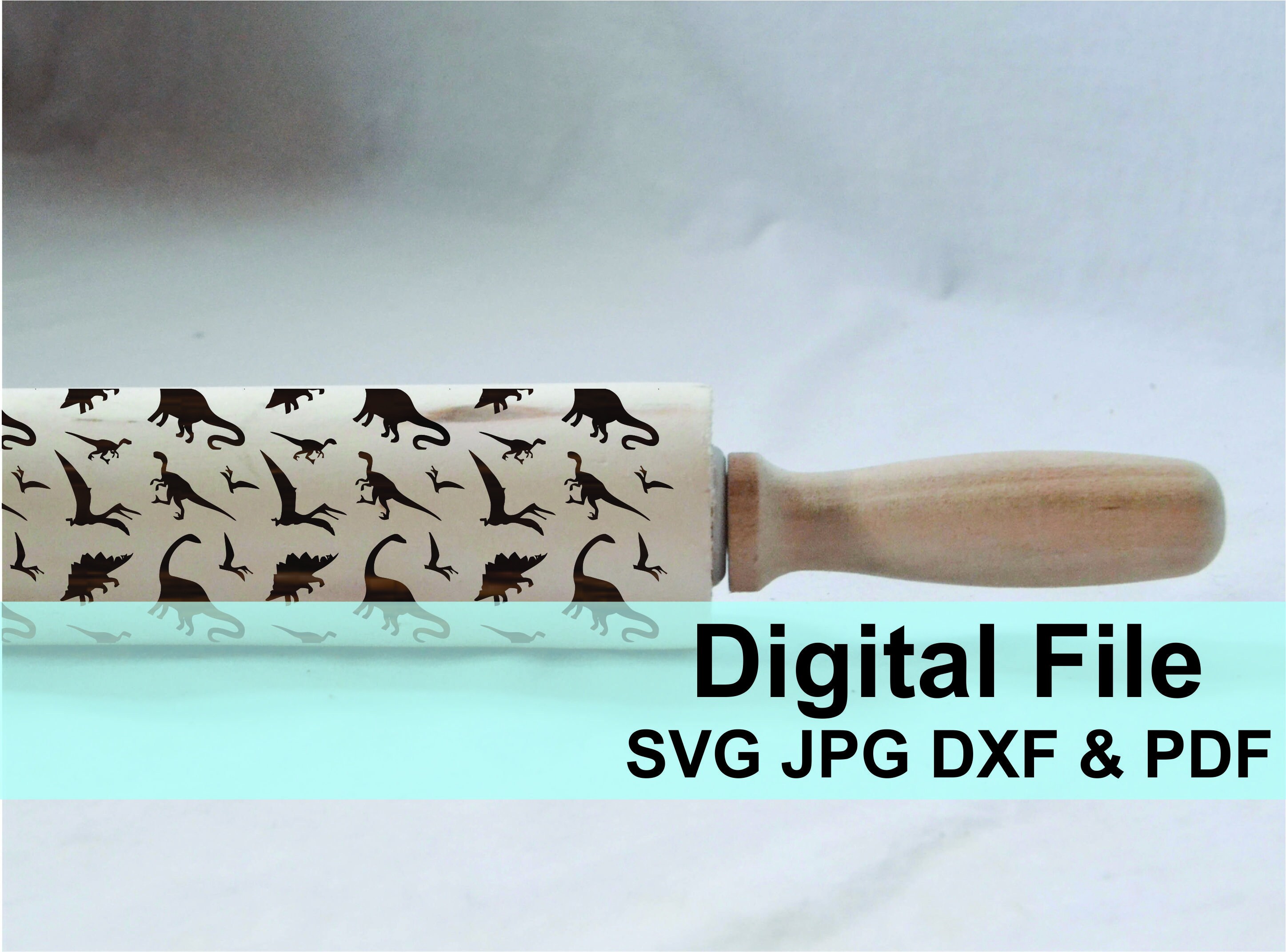 Engraved Rolling Pin Patterns - Dxf, Svg, PDF and Jpeg Design 17 - Etsy