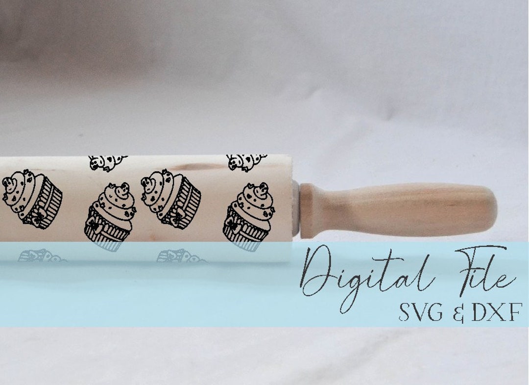 Engraved Rolling Pin Patterns - Dxf & SVG - Design 2024-56 - Etsy