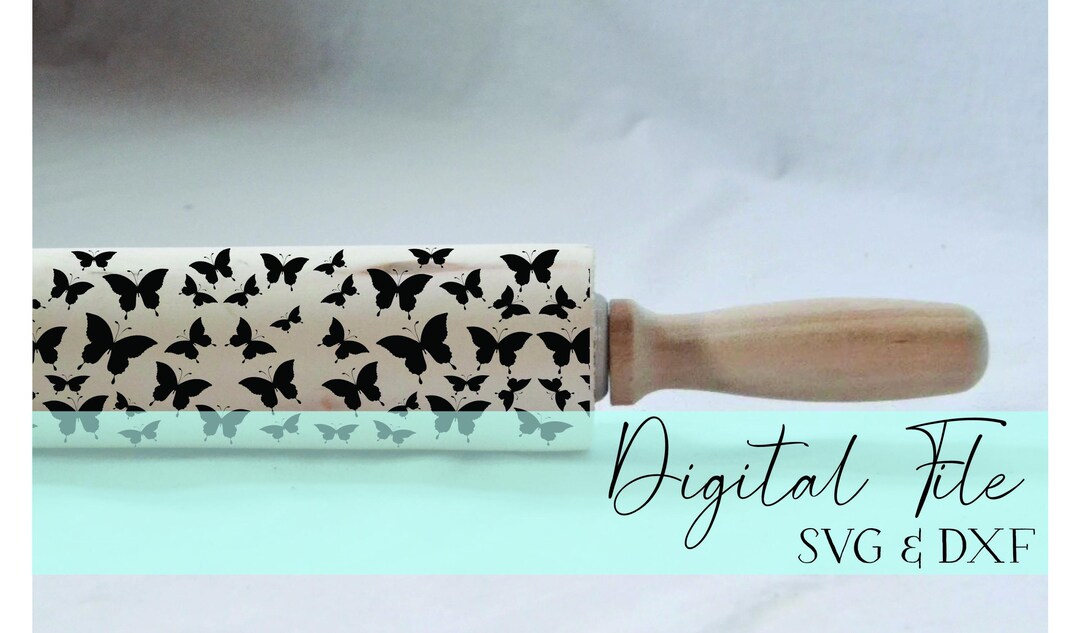 Engraved Rolling Pin Patterns - Dxf & SVG - Etsy