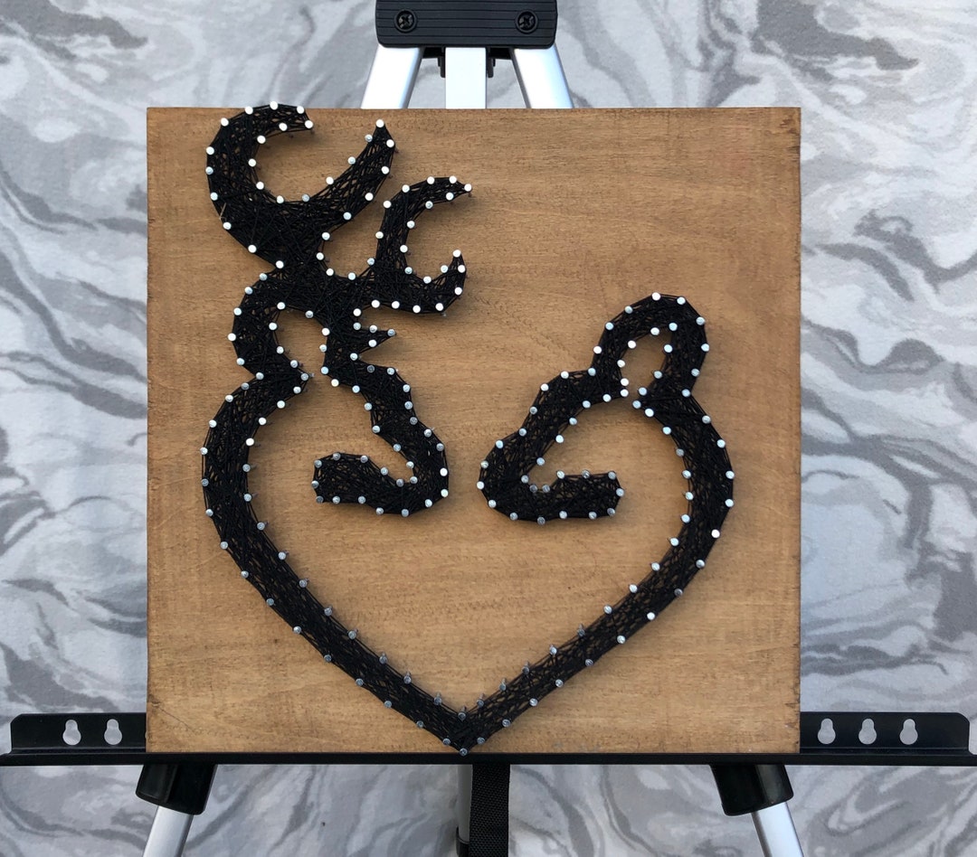 Buck and Doe String Art - Etsy