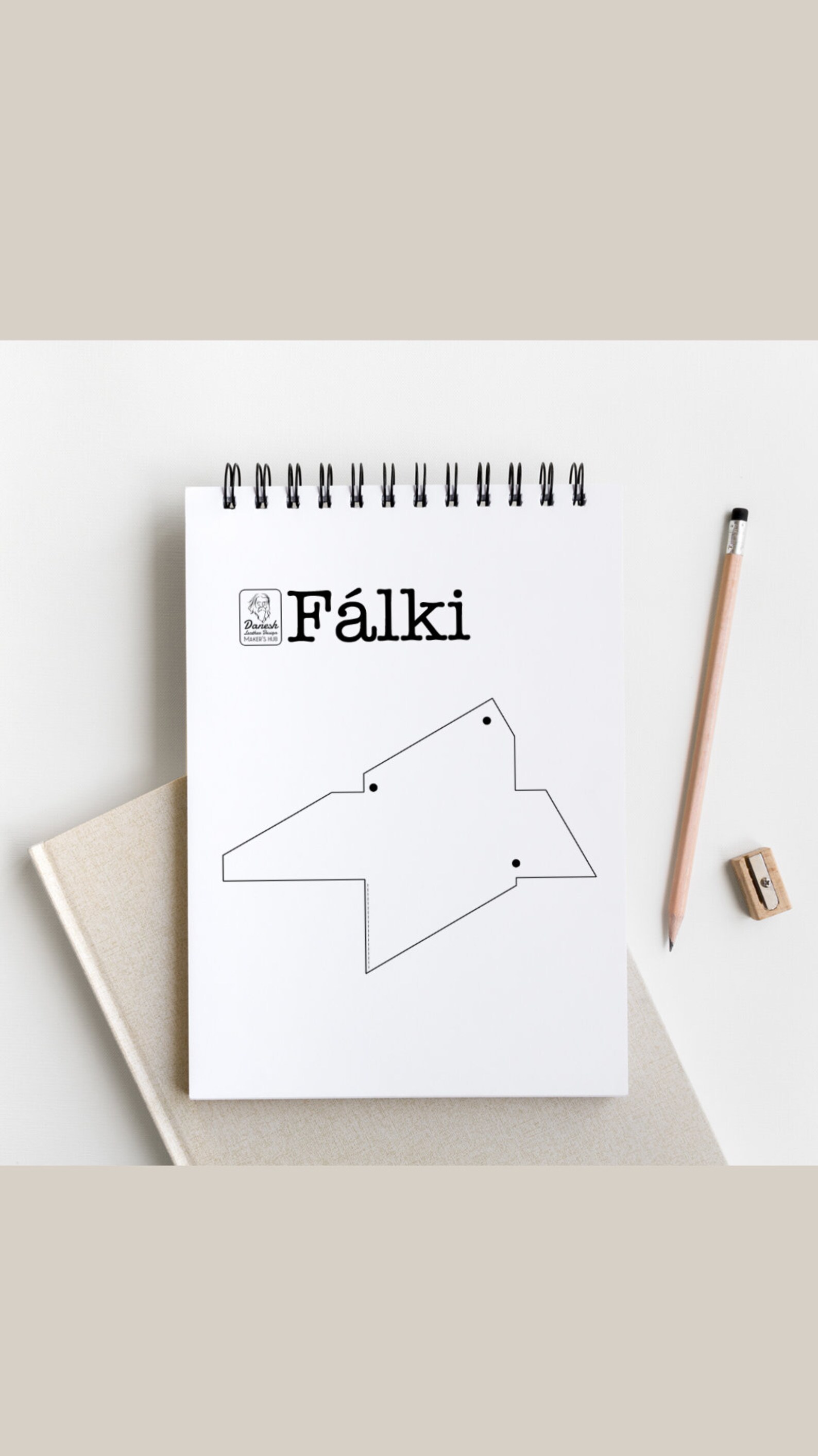 Fálki Wallet | Pattern Pdf | DIY| Leathercraft - Etsy