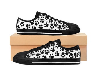 Paw Print Sneakers - Etsy