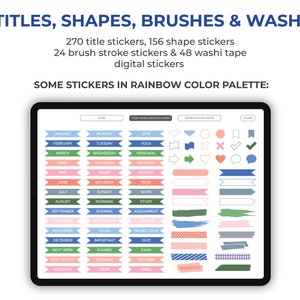 Digital Stickers for Goodnotes, Digital Sticker Book, Digital Stickers ...