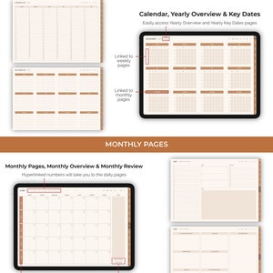 Undated Digital Planner for Goodnotes/notability, Digital Planner for ...
