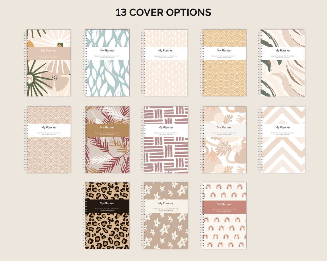 Undated Digital Planner for Goodnotes/Notability Digital | Etsy