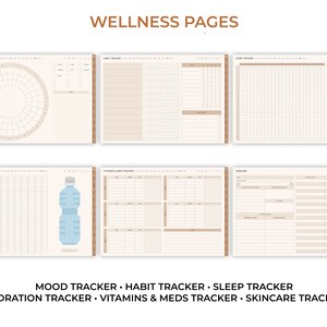 Undated Digital Planner for Goodnotes/notability, Digital Planner for ...