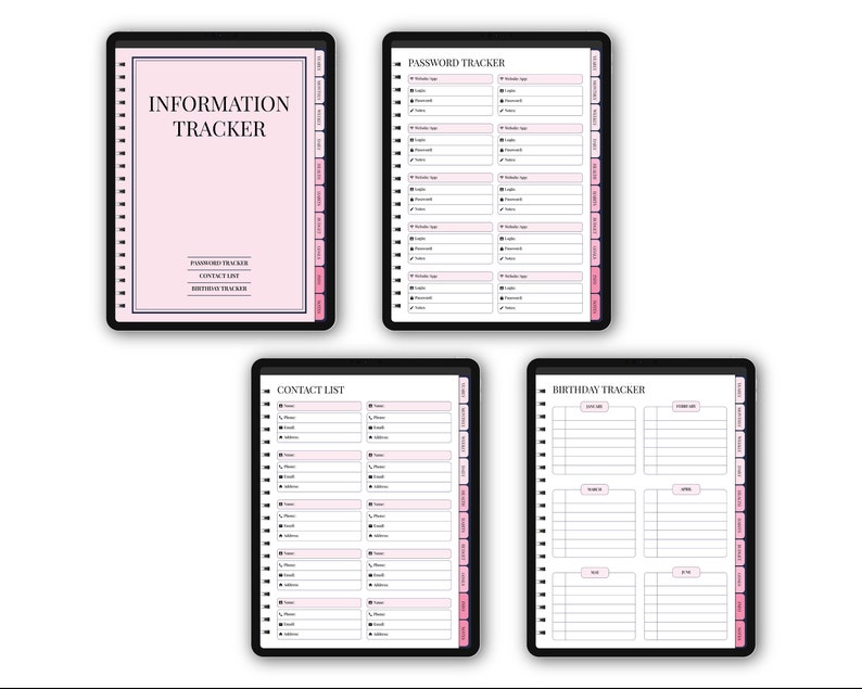 Digital Planner for Goodnotes/notability Undated Digital - Etsy