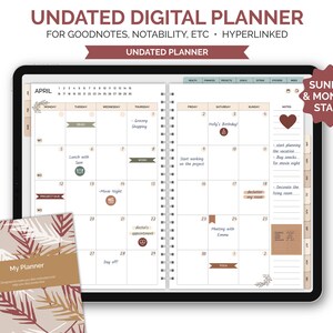 Digital Planner Bundle for Goodnotes/notability, 2024 Ultimate Digital ...