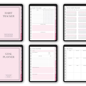 Digital Planner for Goodnotes/notability, Undated Digital Planner With ...