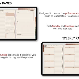 Digital Planner for Goodnotes/notability, Undated Digital Life Planner ...