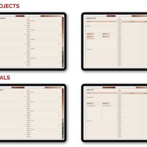 Digital Planner for Goodnotes/notability, Undated Digital Life Planner ...