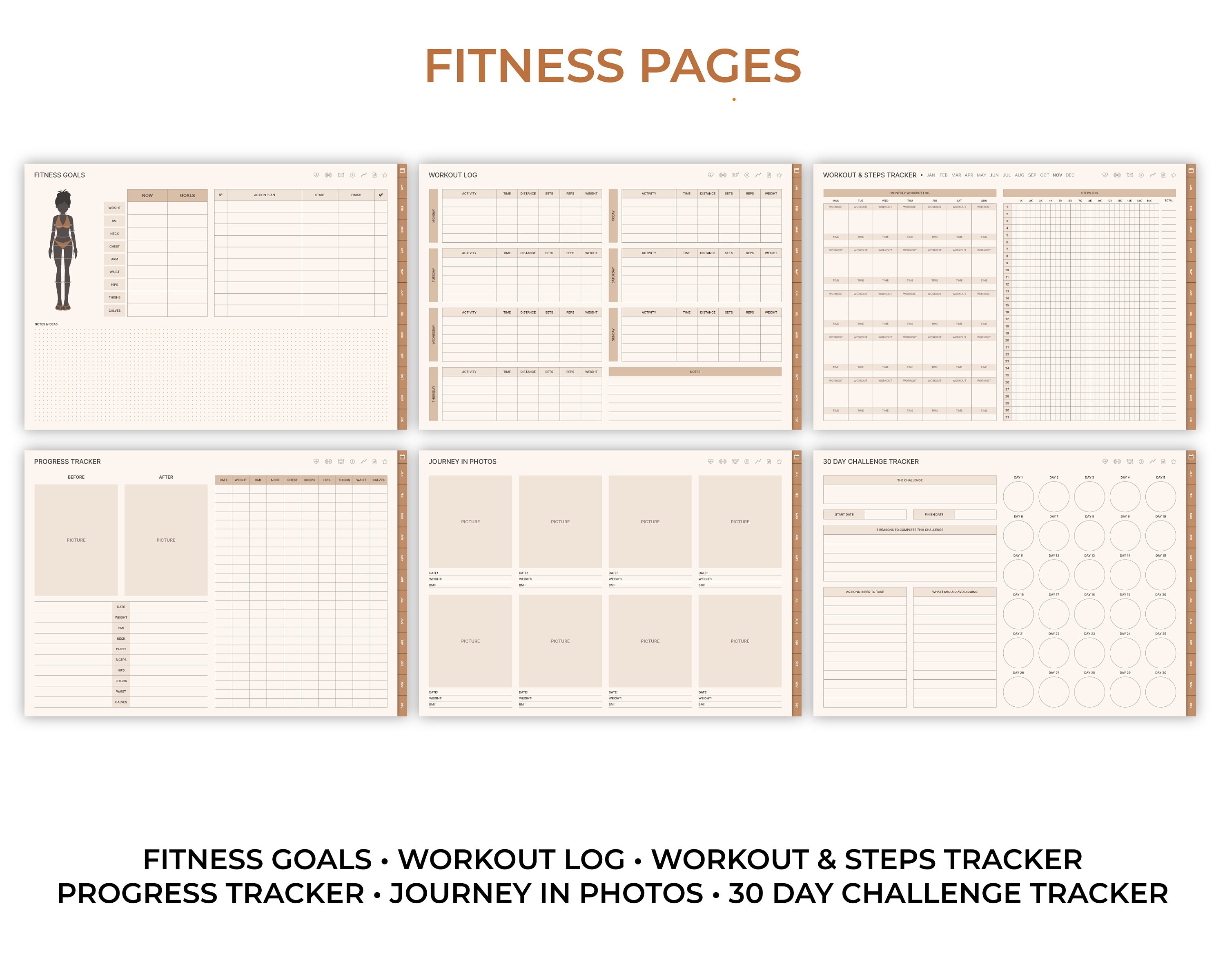 Undated Digital Planner for Goodnotes/notability Digital | Etsy