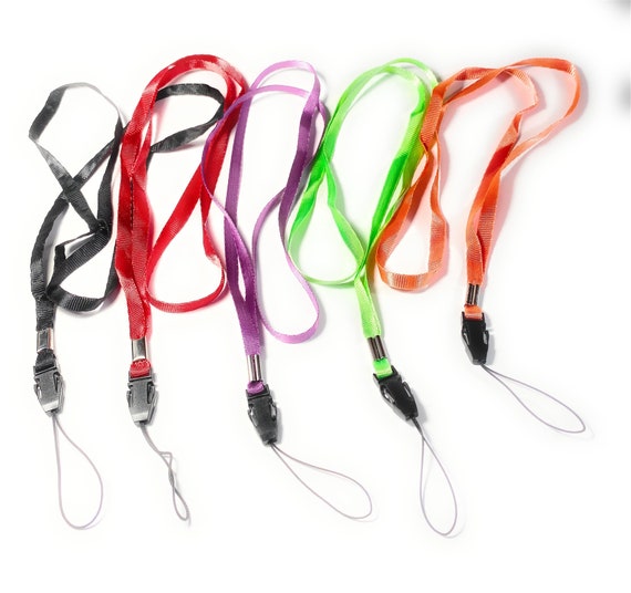 5 multi color 16 Inch Neck Strap Cord Lanyard for Mp3 MP4 | Etsy