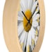 Daisy Wall Clock Unique Gift for Nature Lovers, Flower Lovers, Home ...
