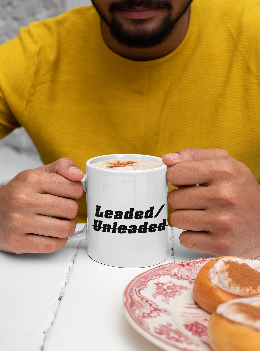 Leaded/unleaded Mug 11oz - Etsy
