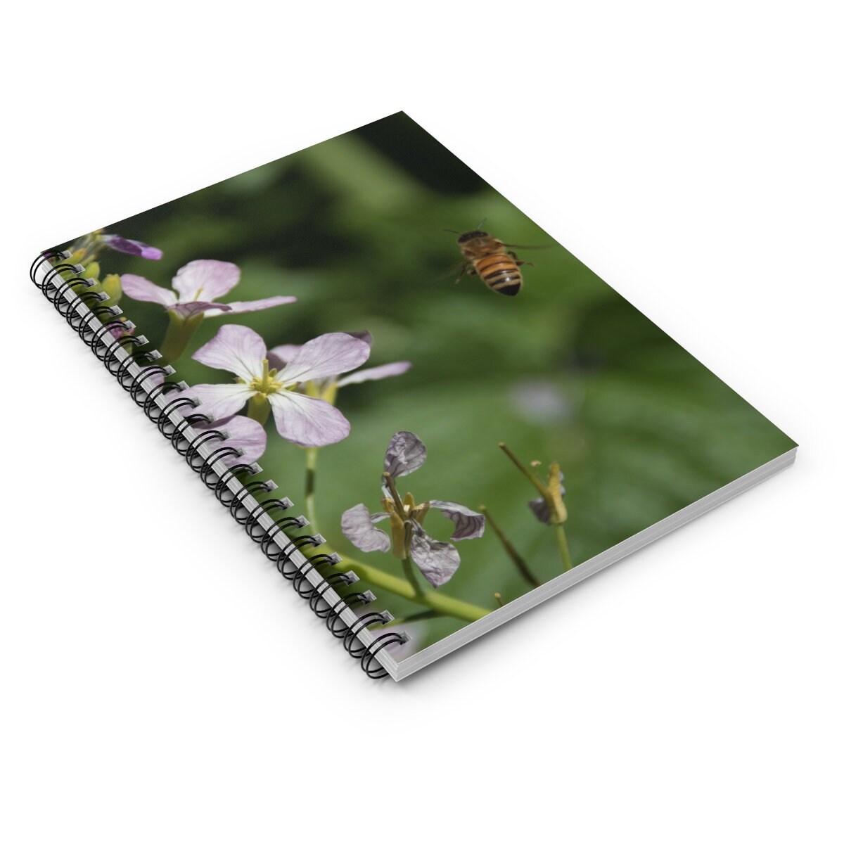 Sweet Bee Spiral Notebook - Ruled Line - Etsy