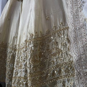 Gold Silk Lehenga Choli: Indian Bridesmaid Dress, Custom Stitched - Etsy