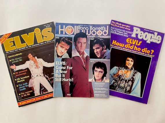 ELVIS Magazines / Tattler Special Issue Elvis May 1976 / Rona - Etsy